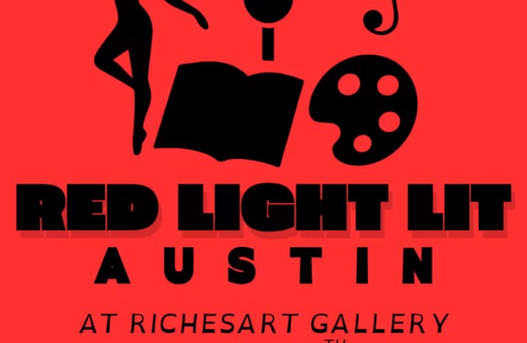 Red Light Lit Austin - Create Austin